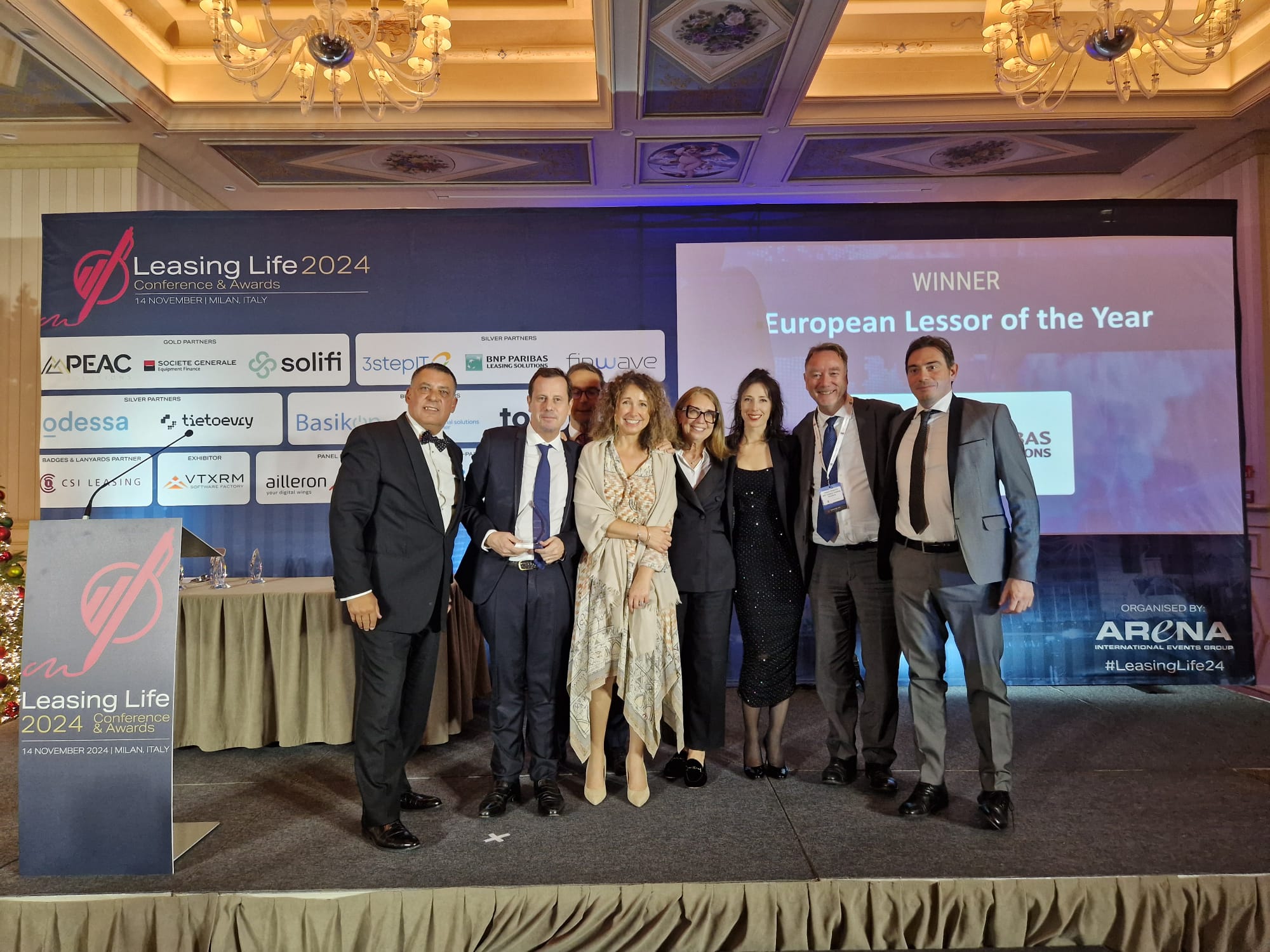 BNP PARIBAS LEASING SOLUTIONS SHINES AT 21st LEASING LIFE CONFERENCE ...